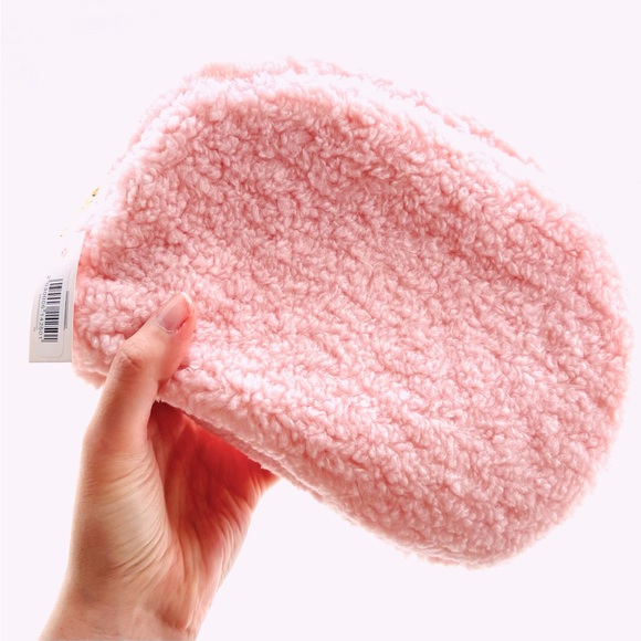 Bloomingdale's | Bags | Nwt Space Nk Pink Fluffy Cosmetics Bag | Poshmark
